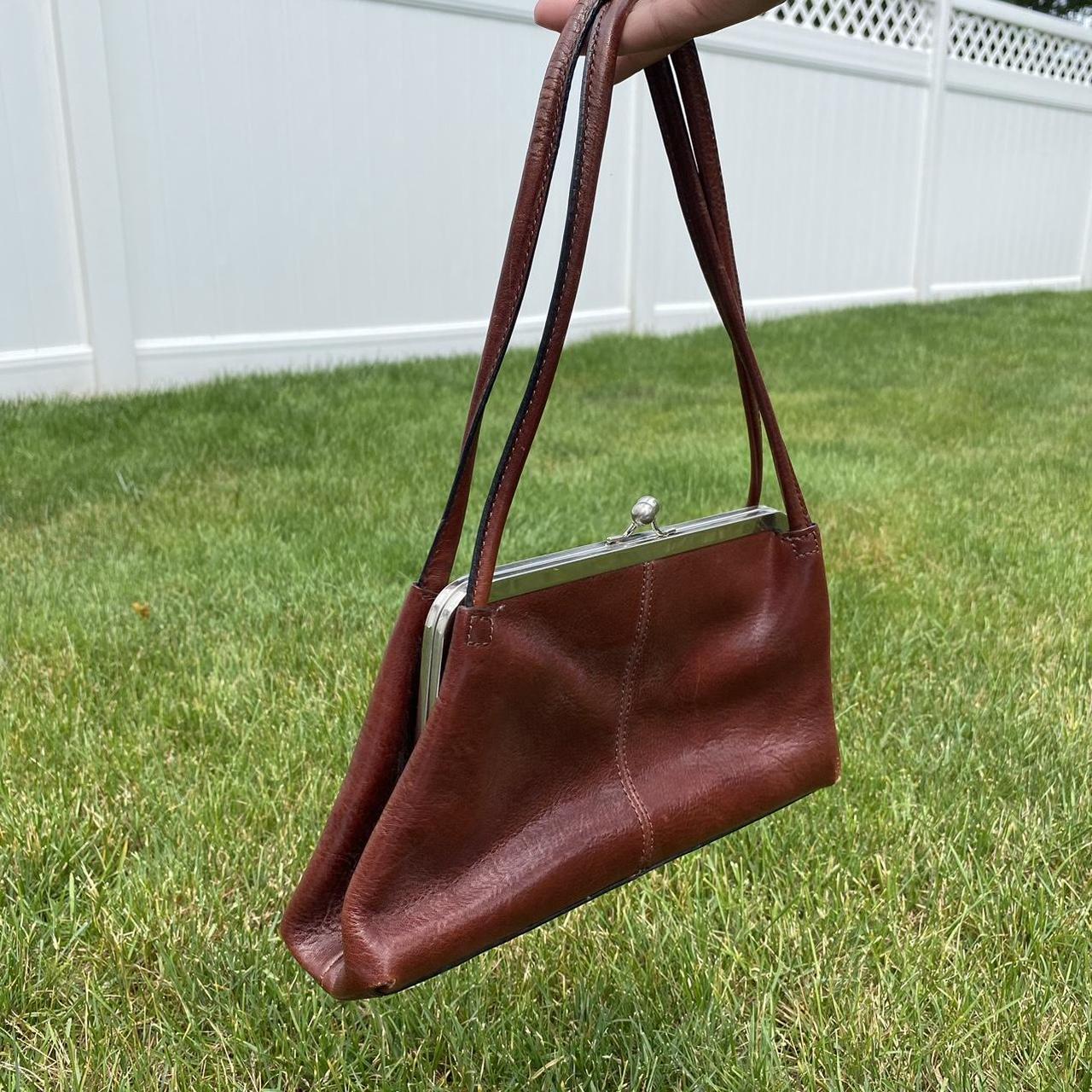 Vintage Wilson genuine leather shoulder bag. W/... - Depop