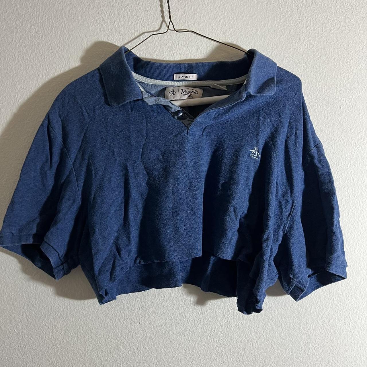 Original Penguin Women's Crop-top | Depop