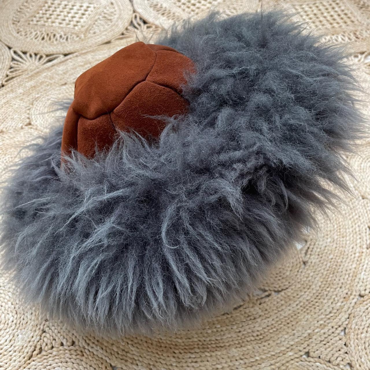 True vintage sheepskin hat A stand-out vintage hat.... - Depop