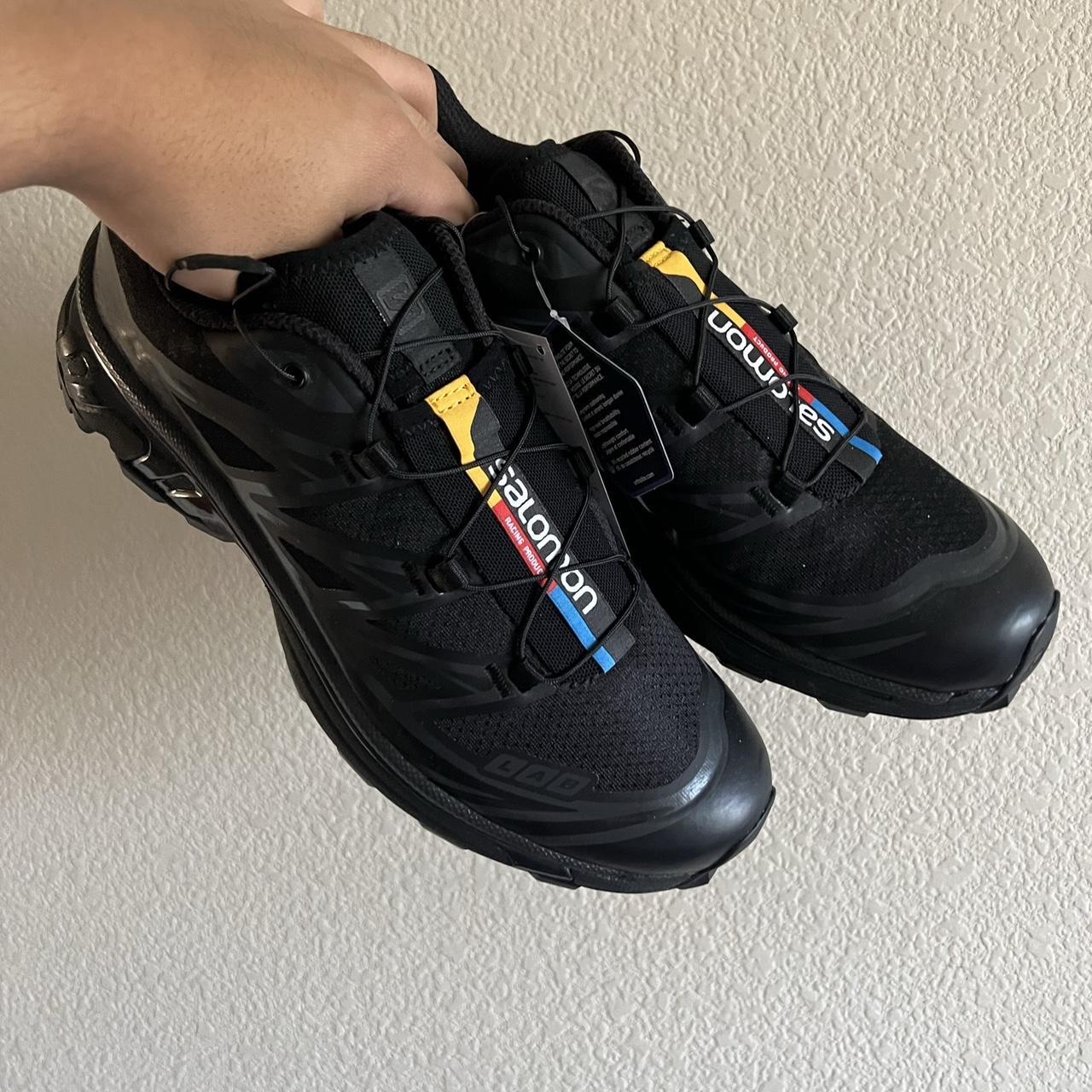 BRAND NEW SALOMON XT-6 BLACK WITH TAGS NO BOX SIZE 8... - Depop