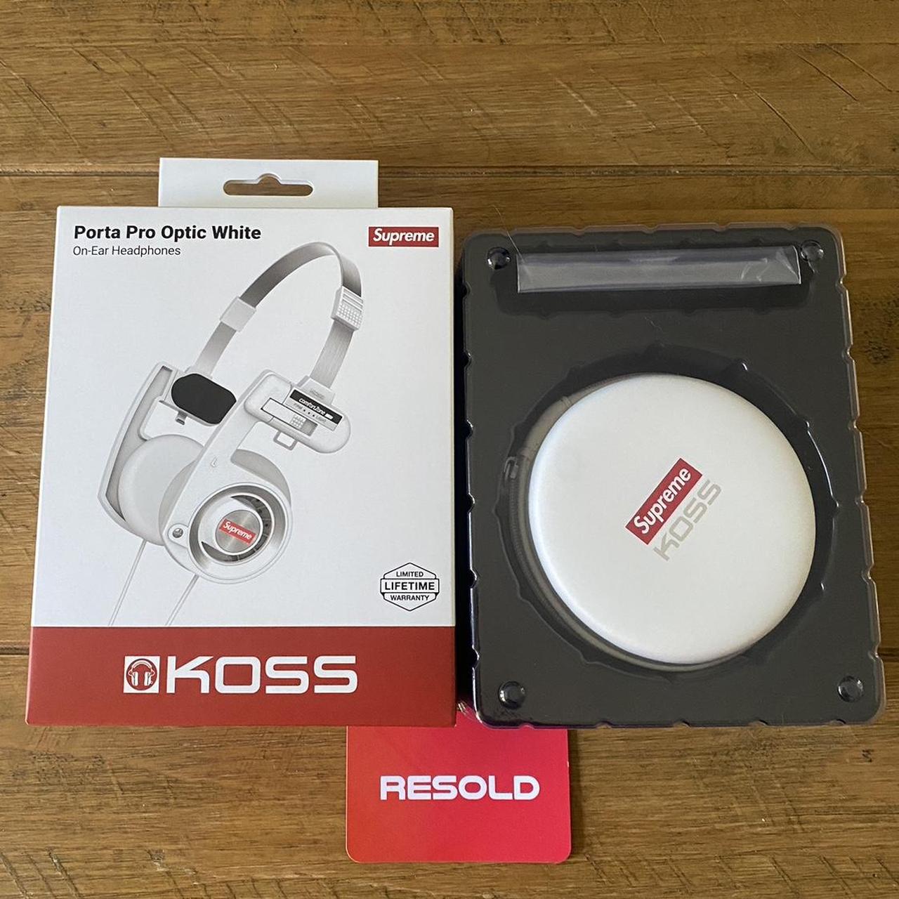 SUPREME KOSS HEADPHONES Brand new unopened Only... - Depop