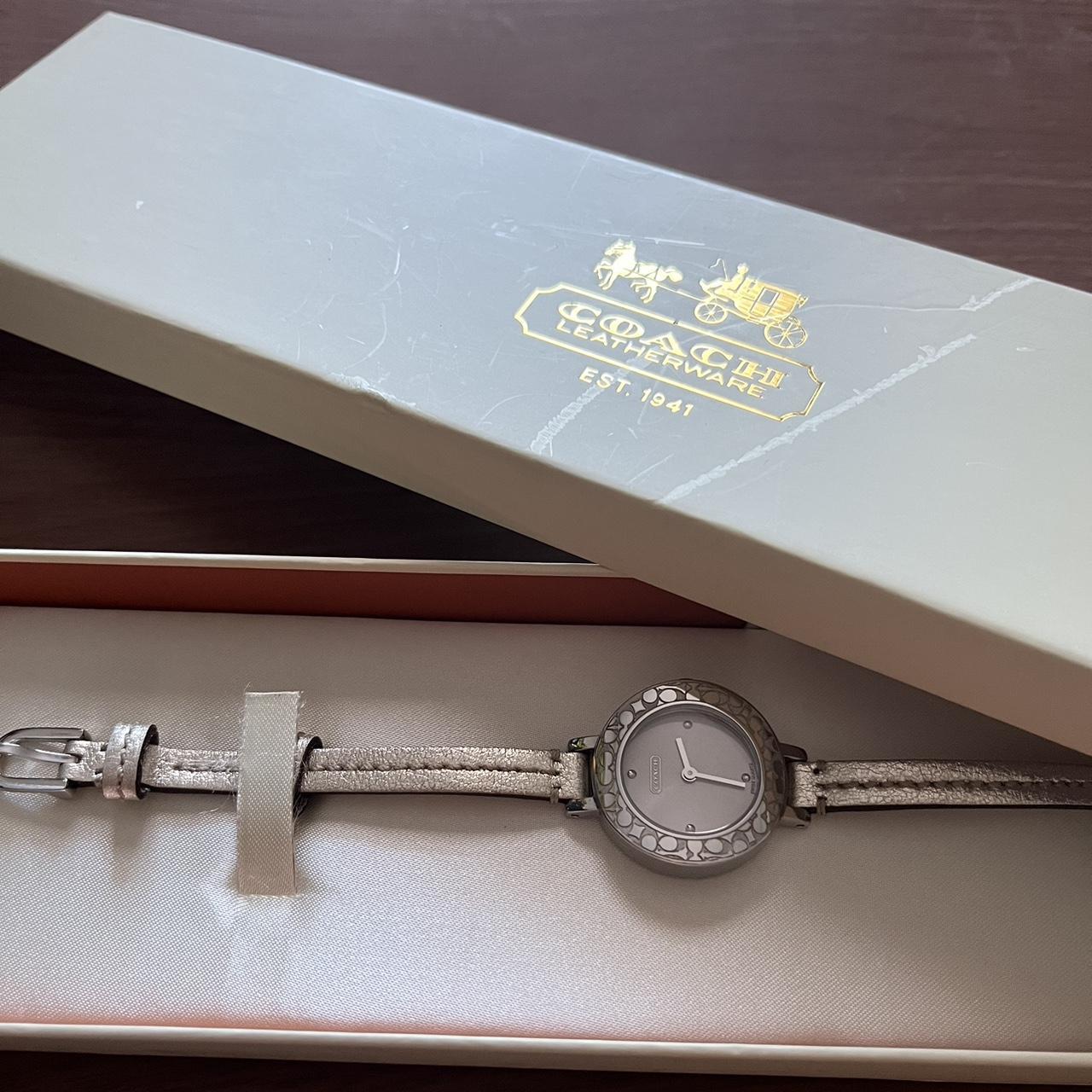 Authentic vintage Coach Watch! The etched watch face... - Depop