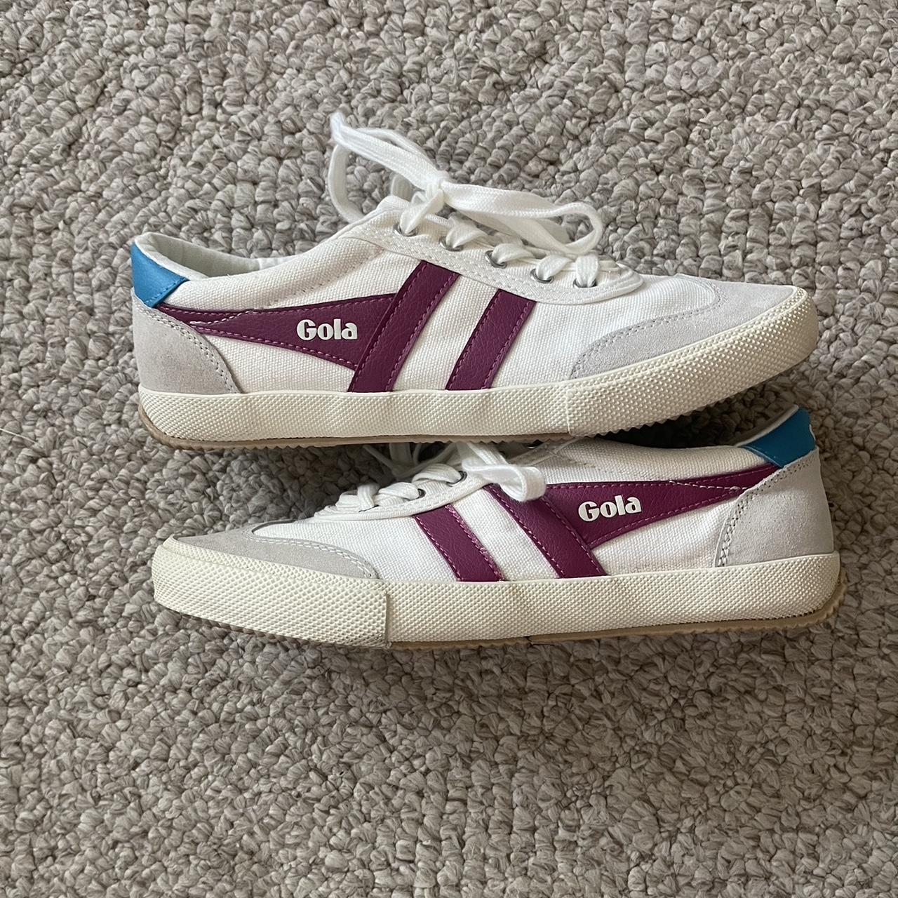 Gola Badminton sneakers, brand new, only worn once... - Depop