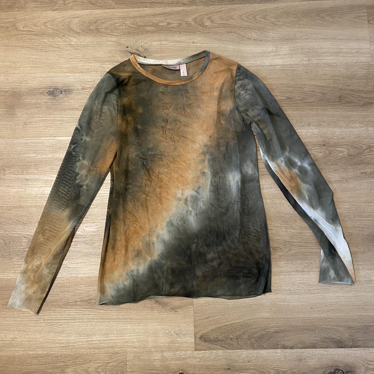 mesh top printed - Depop