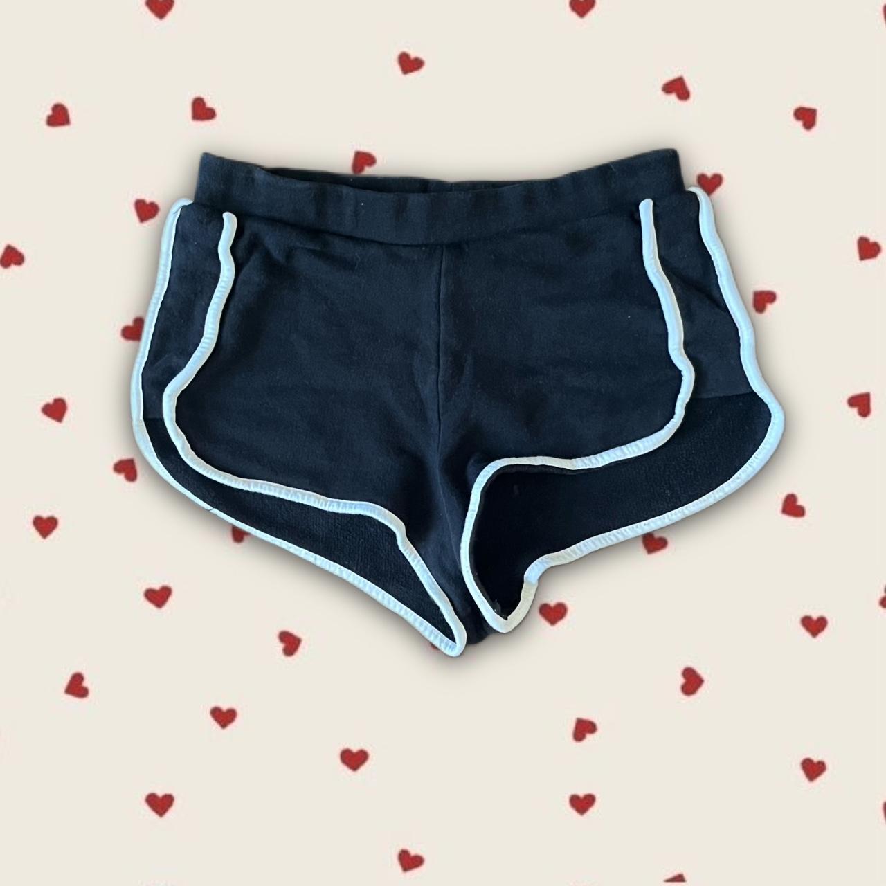 ZARA vintage wannabe 70s high waisted black cotton... | Depop