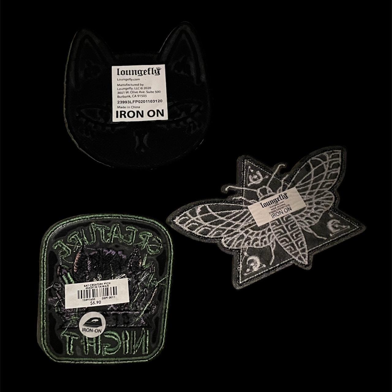 3 spooky patches bundle 🖤 3 brand new patches.... - Depop