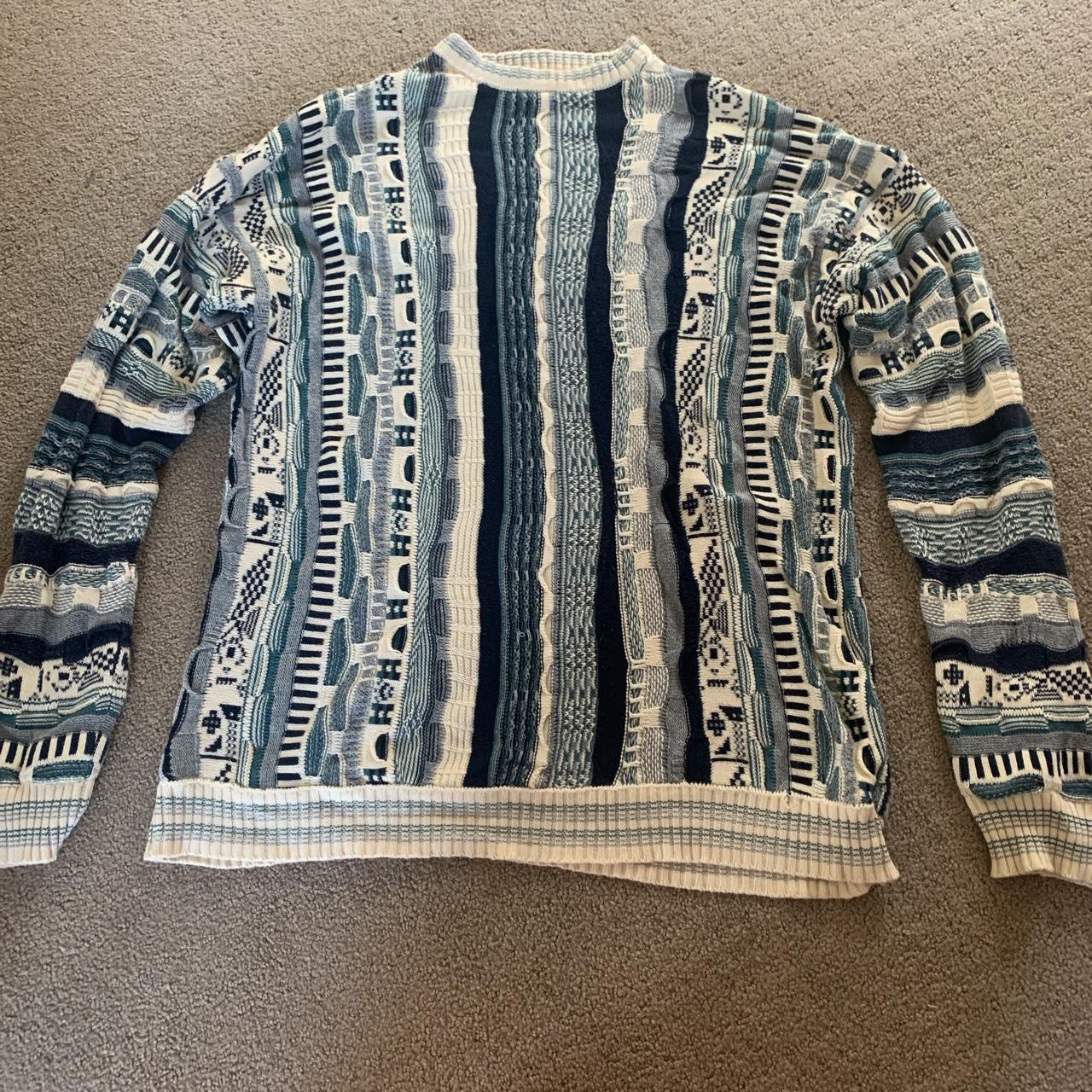SOLD Gorgeous vintage mens coogi style sweater. So... - Depop