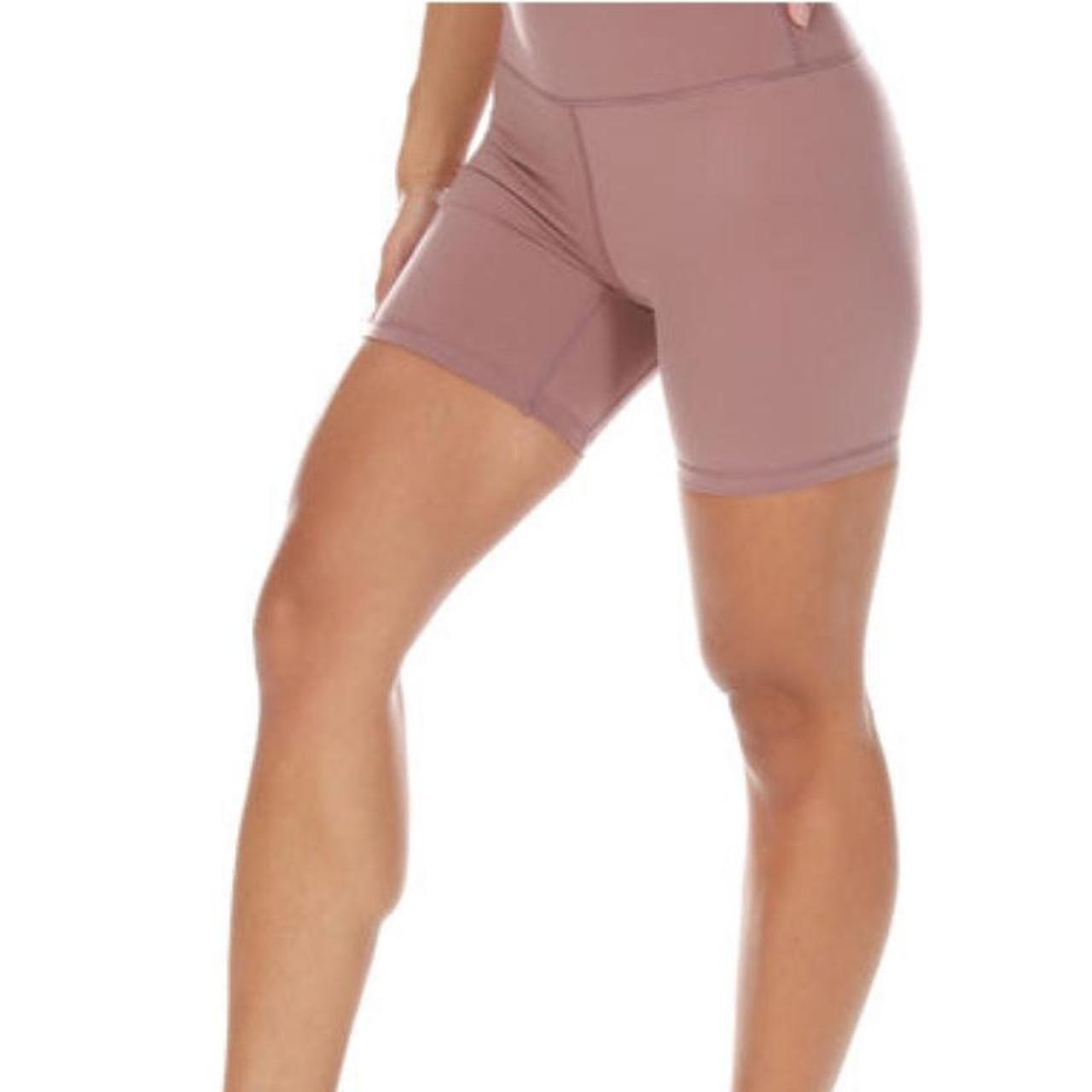 elite eleven soft rose aura gym shorts, worn a... - Depop