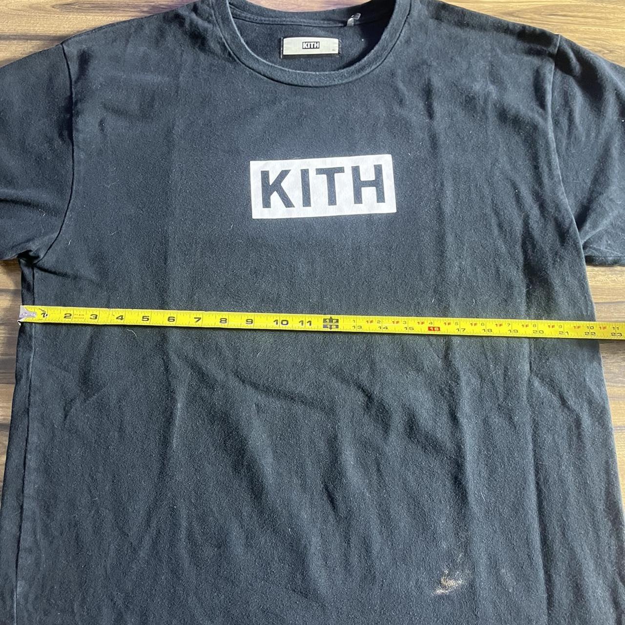 Kith Men's Black and White T-shirt | Depop