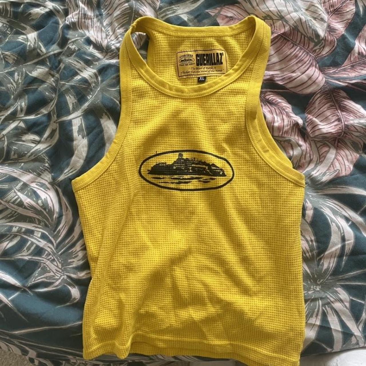 Corteiz tank top Never worn Perfect condition #corteiz - Depop