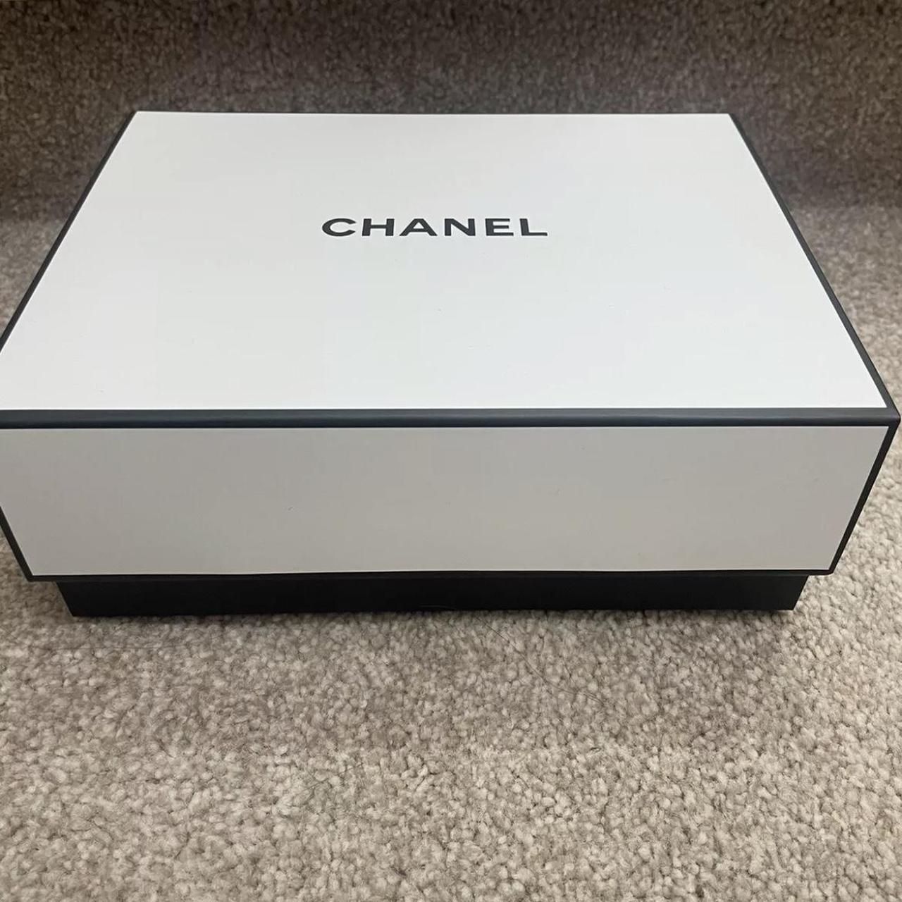 Chanel gift box new with ribbon and tissue paper - Depop
