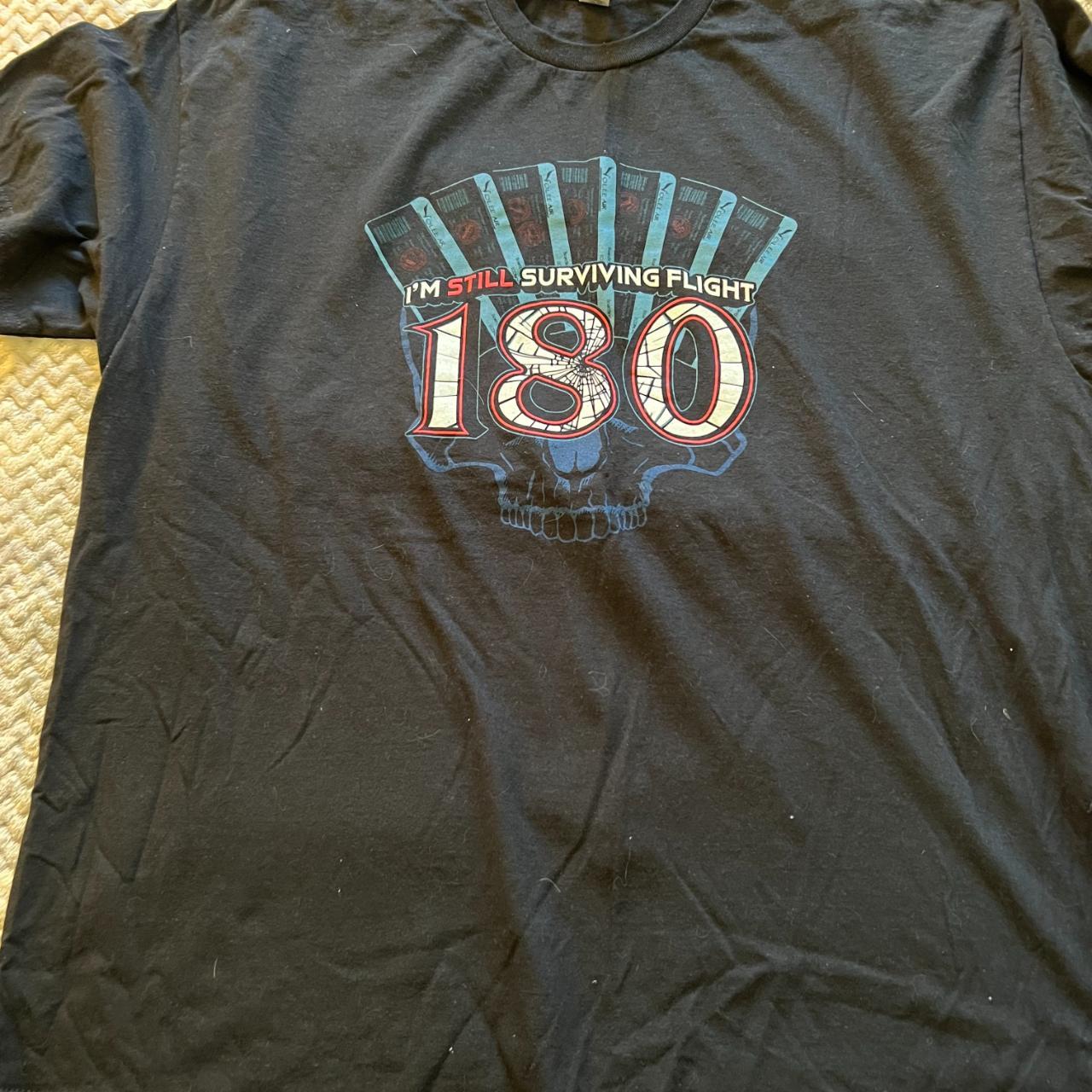 Final Destination Flight 180 Shirt. I dare you to... - Depop