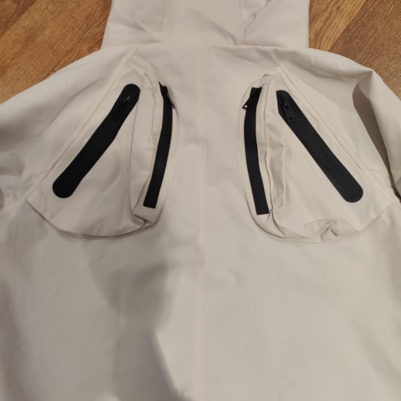 Water resistant Double Zip Teflon Jacket - Size L... - Depop