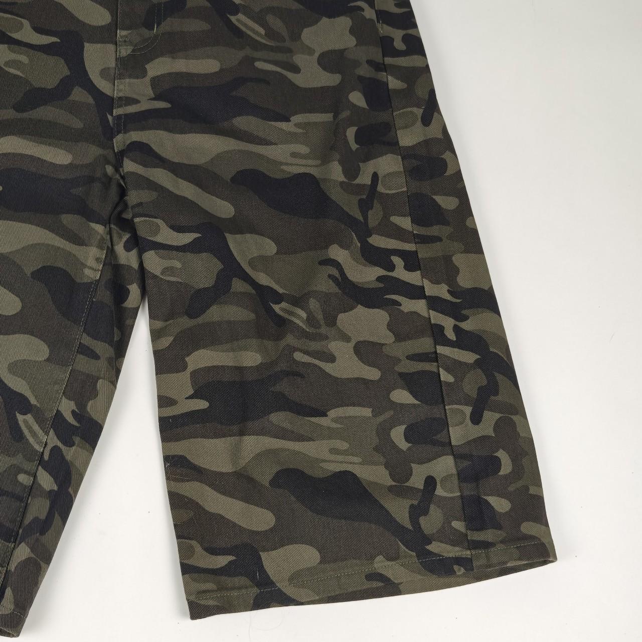 Army Camo Baggy Jorts - Brand new - Fits M - Metal... | Depop