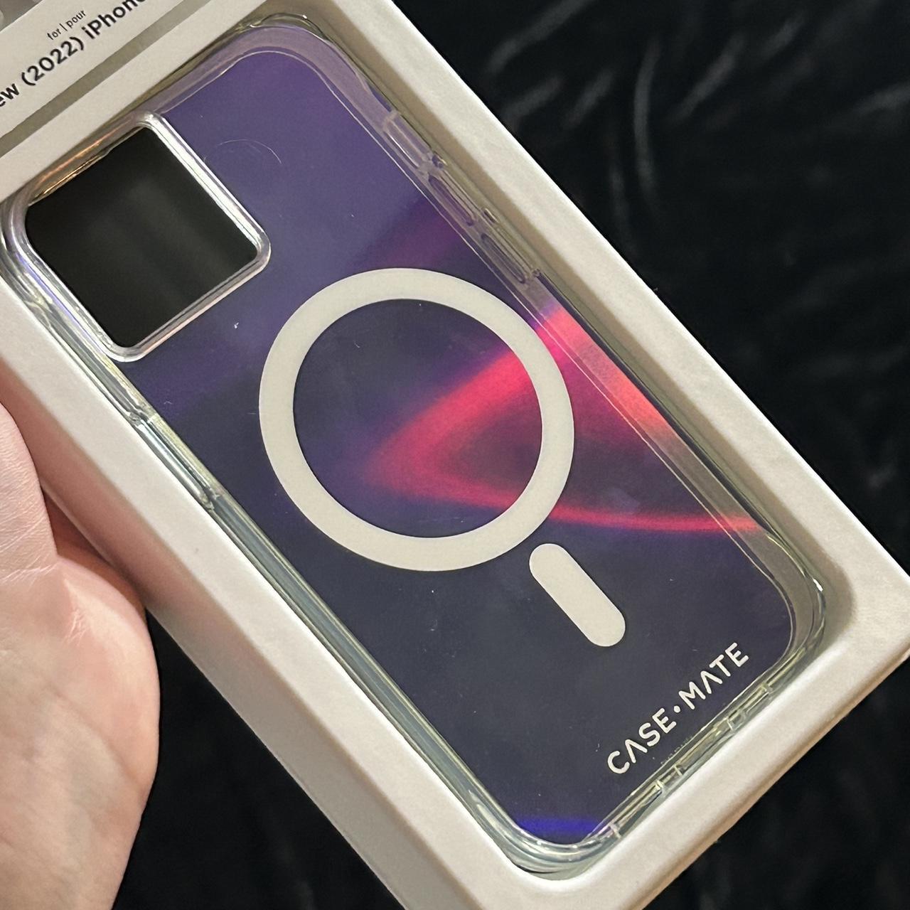 case-mate holographic clear case for iphone 14... - Depop