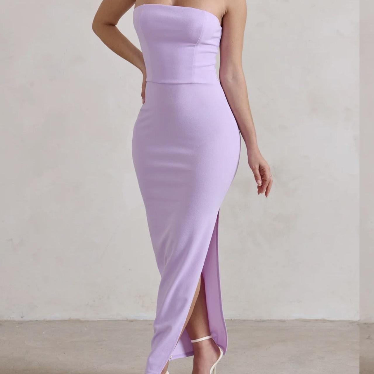 Club L London lavender dress perfect for a special... - Depop