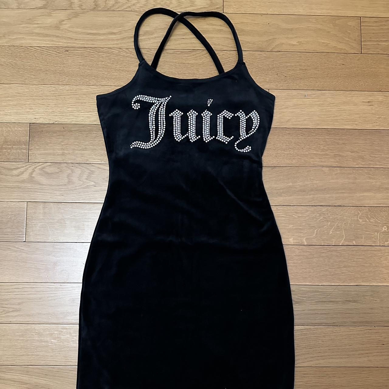 velour rhinestone juicy couture velour... - Depop