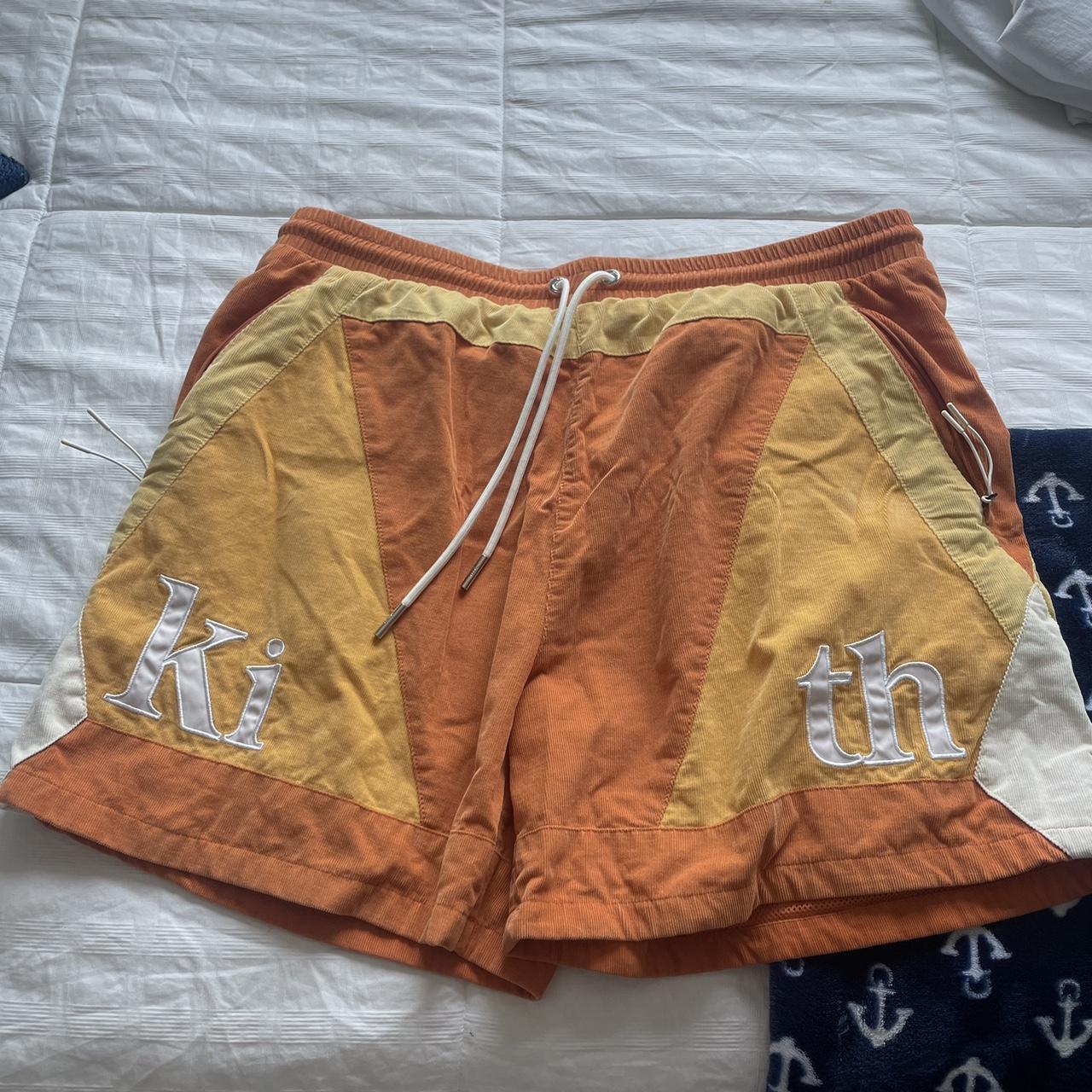 Kith Men's Orange Shorts | Depop