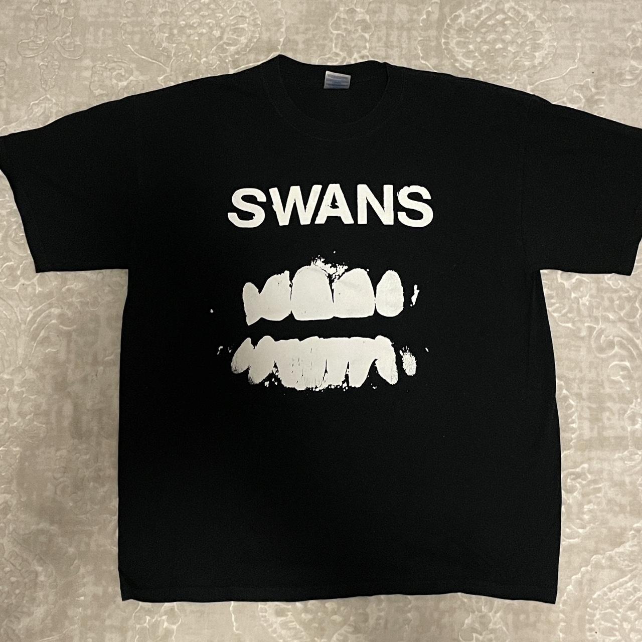 swans filth “teeth” tee size L post rock industrial... - Depop