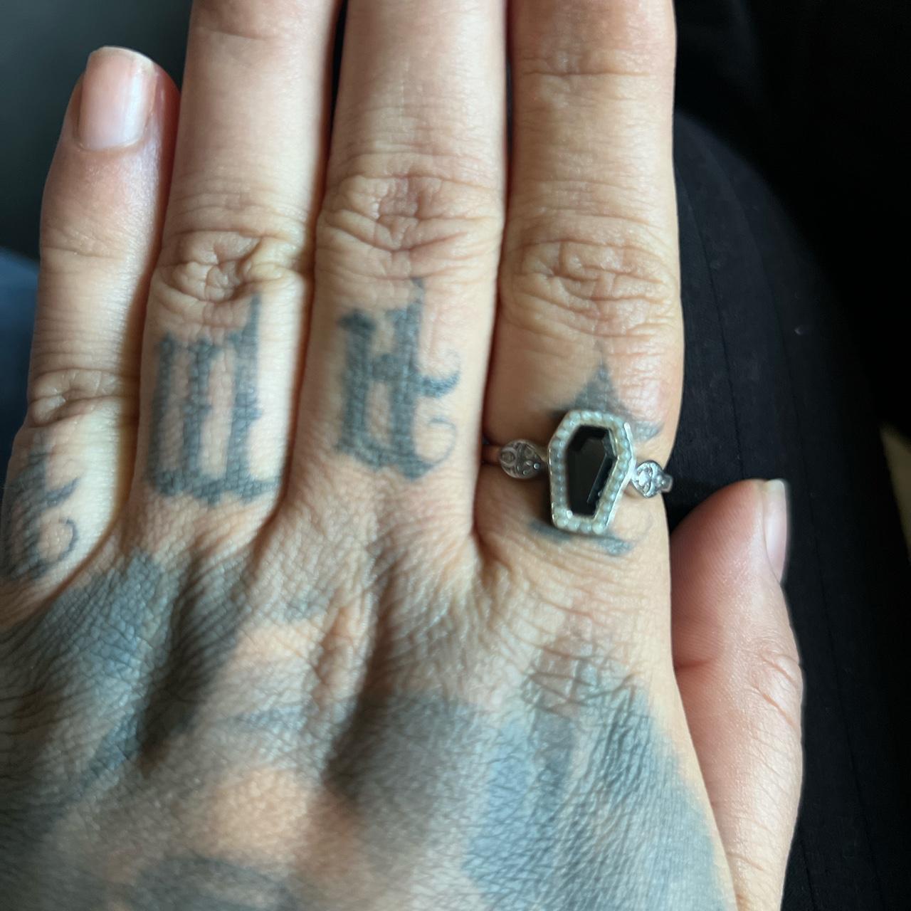 Regal Rose Circa 2017 stock MORI. Black Onyx & Pearl... - Depop