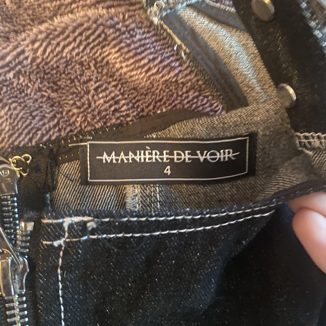 Manière De Voir denim corset top size 4. perfect... - Depop