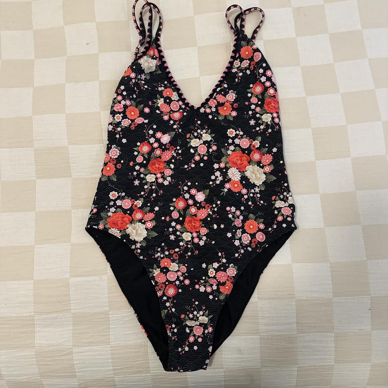 Beautiful bydee one piece swim with beaded straps... | Depop
