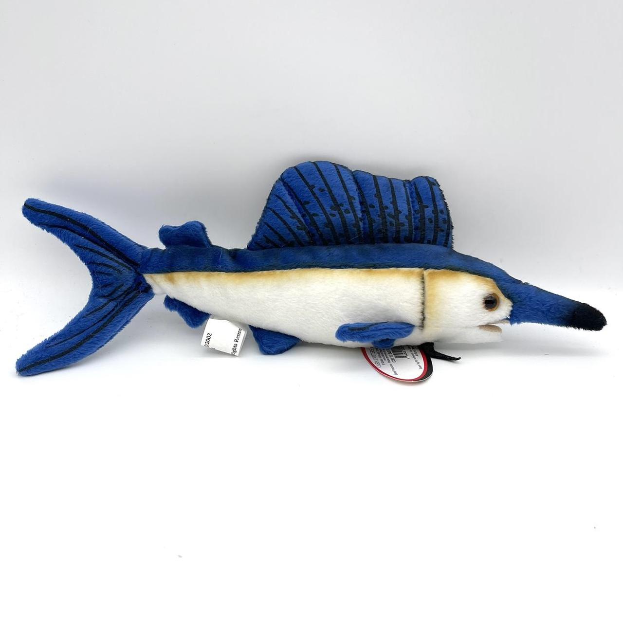 Sailfish fish plush toy Cabin critters stuffed... - Depop