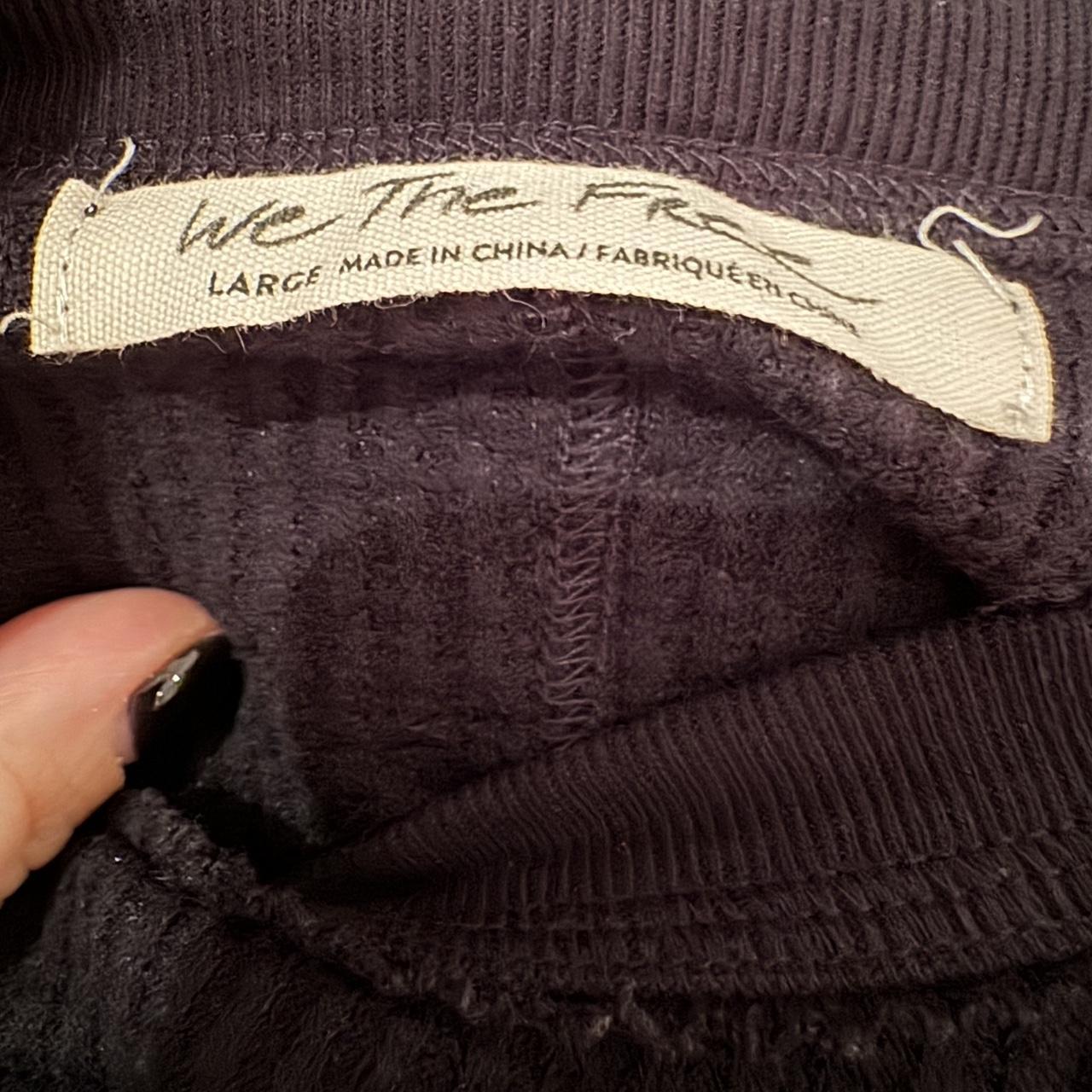 Free People We The Free Embroidered Jumper Size... - Depop