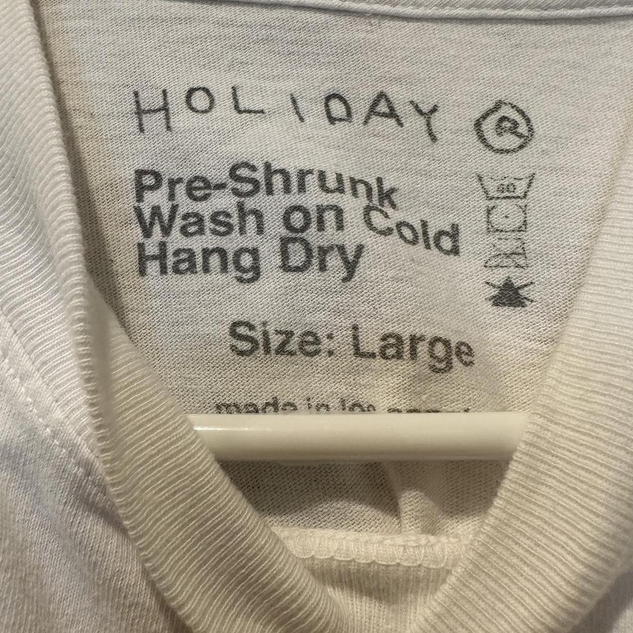 ⚫️ HOLIDAY BRAND ‘HIDDEN’ TEE ⚫️ — released for the... - Depop