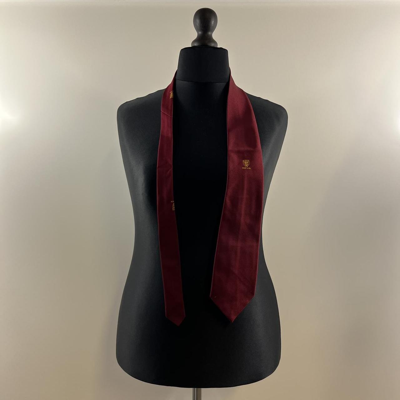 England School Boys 75th Anniversary Football Tie... - Depop