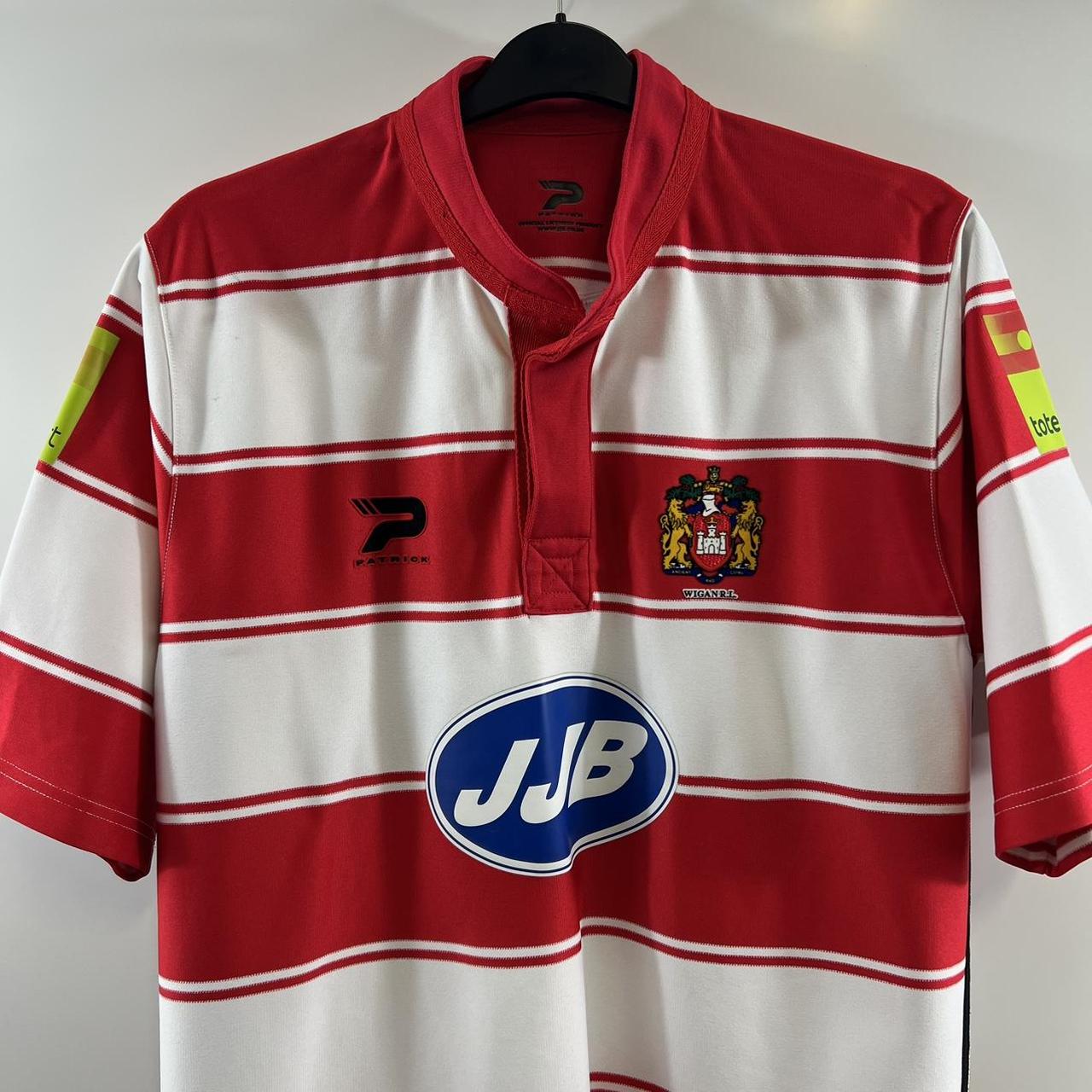 Wigan Warriors Home Rugby Shirt 2005/06 Adults XL... - Depop