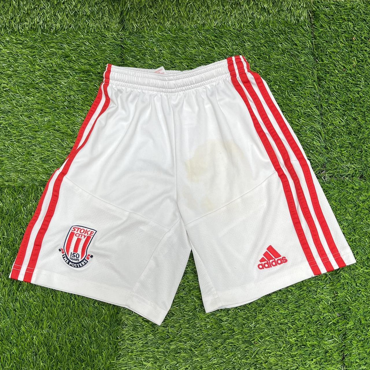 Stoke City Home Football Shorts 2013/14 Children’s... - Depop
