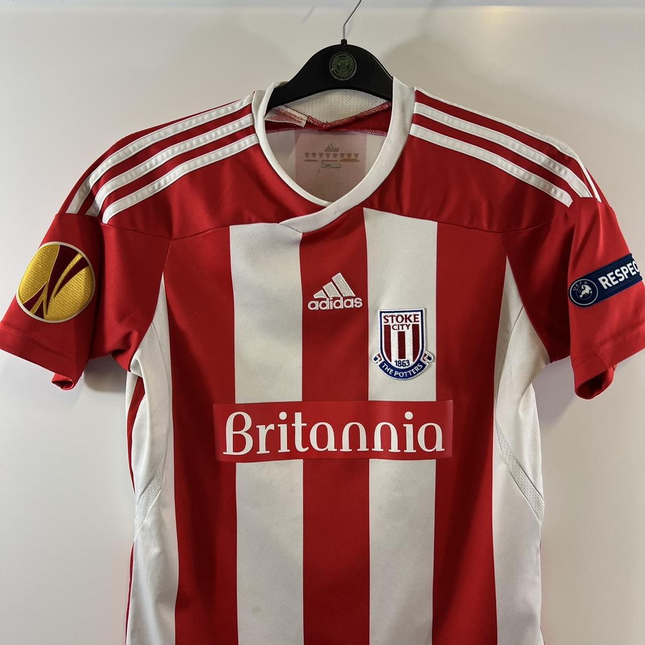 Stoke City Home Football Shirt 2011/12 Adults XS... - Depop