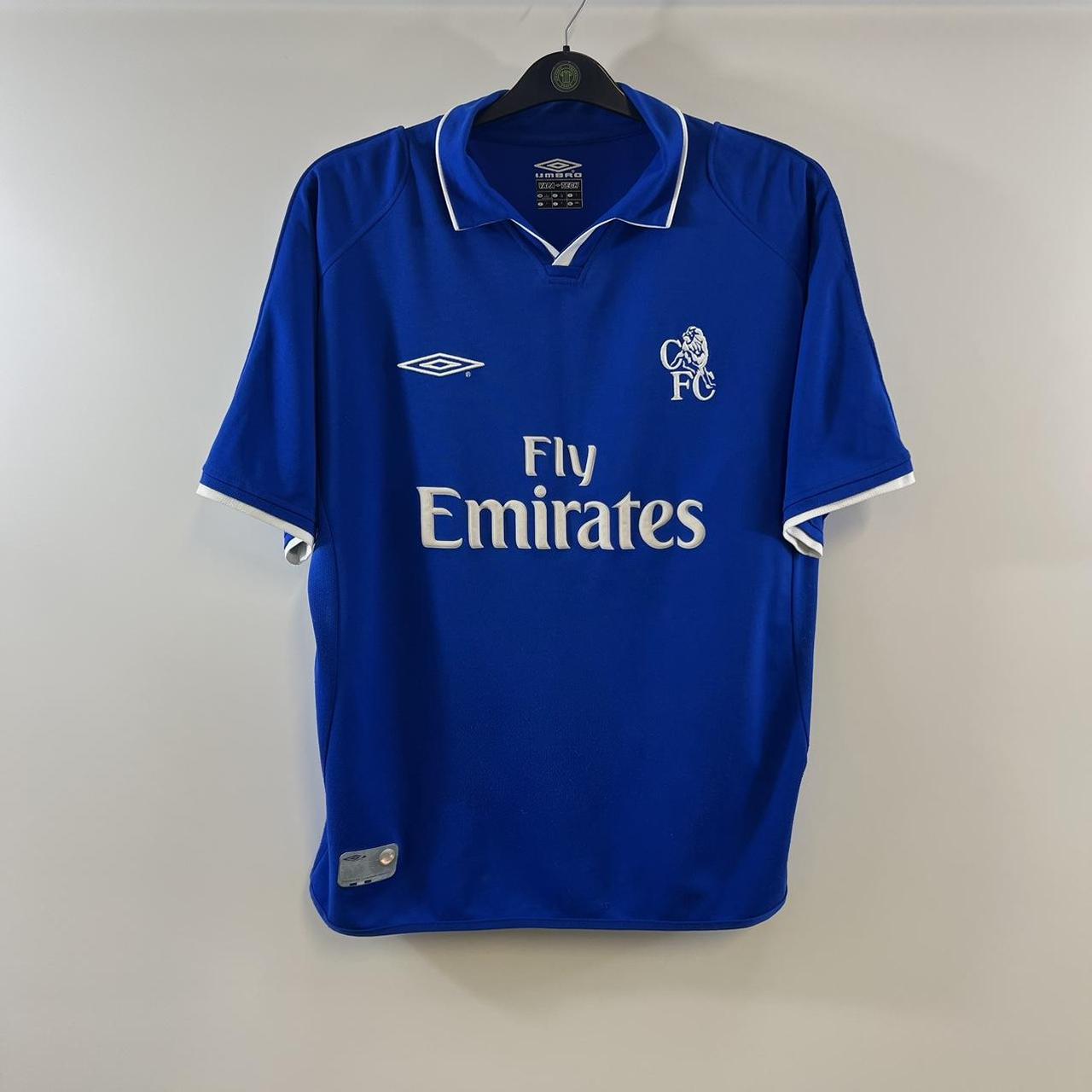 Chelsea Home Football Shirt 2001/03 Adults Large... - Depop