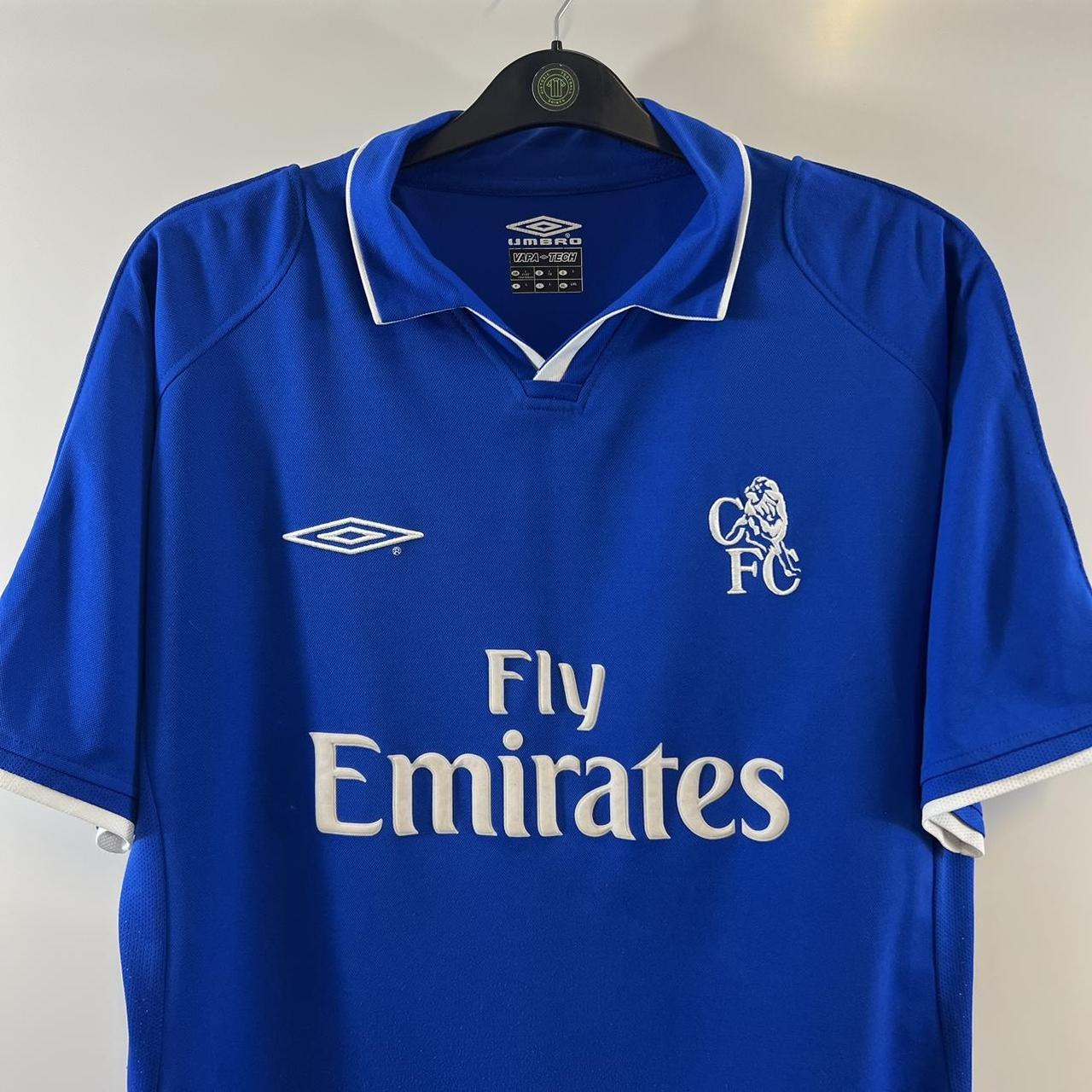 Chelsea Home Football Shirt 2001/03 Adults Large... - Depop