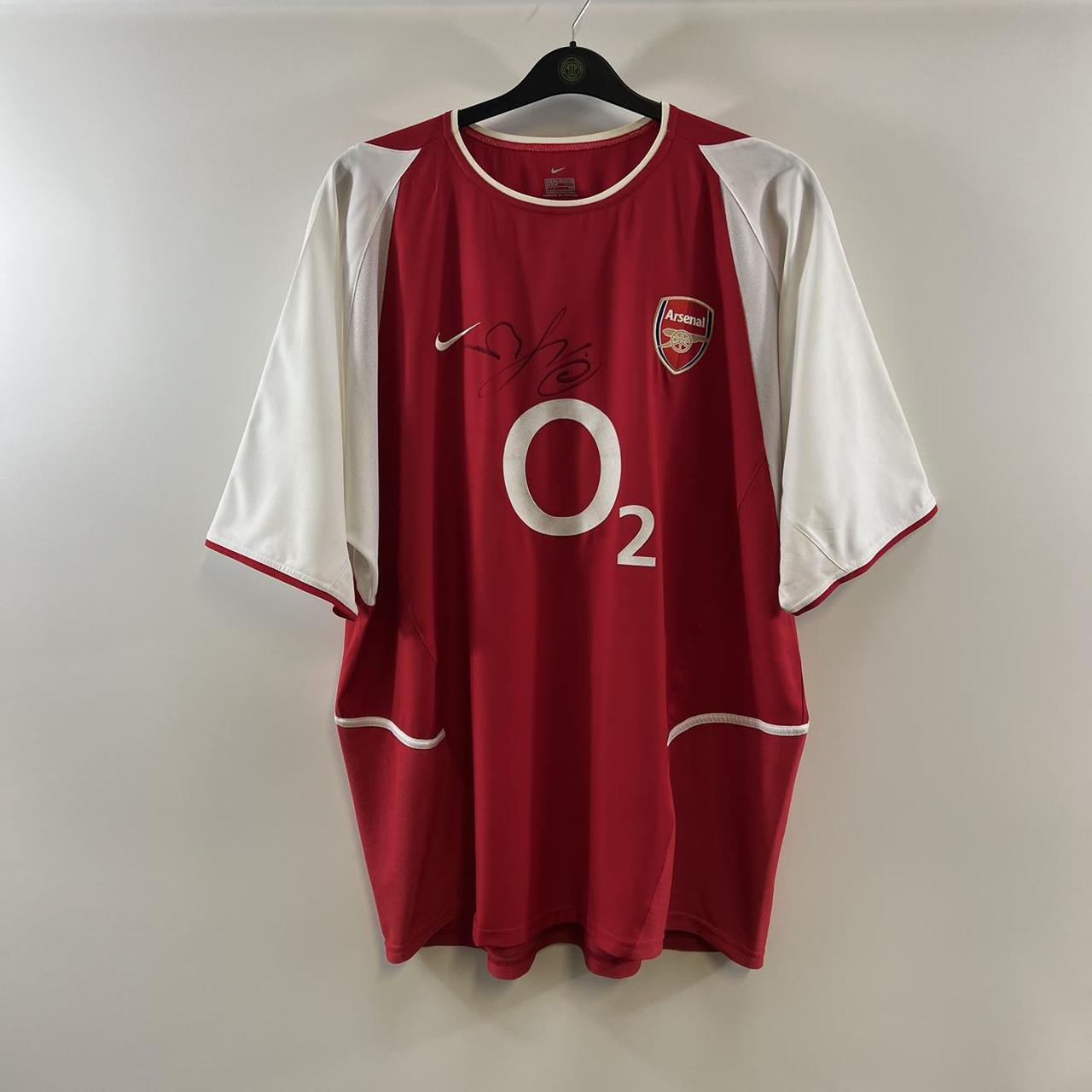 Arsenal Oleg Luzhny 22 Signed Home Football Shirt... - Depop