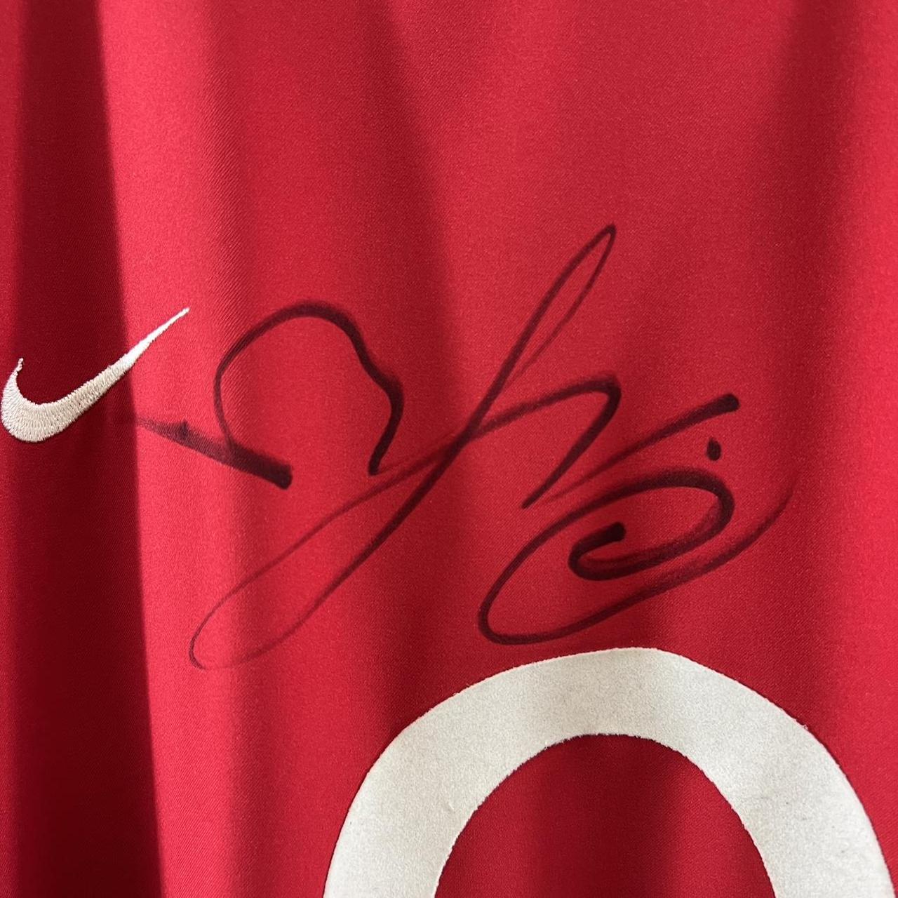 Arsenal Oleg Luzhny 22 Signed Home Football Shirt... - Depop
