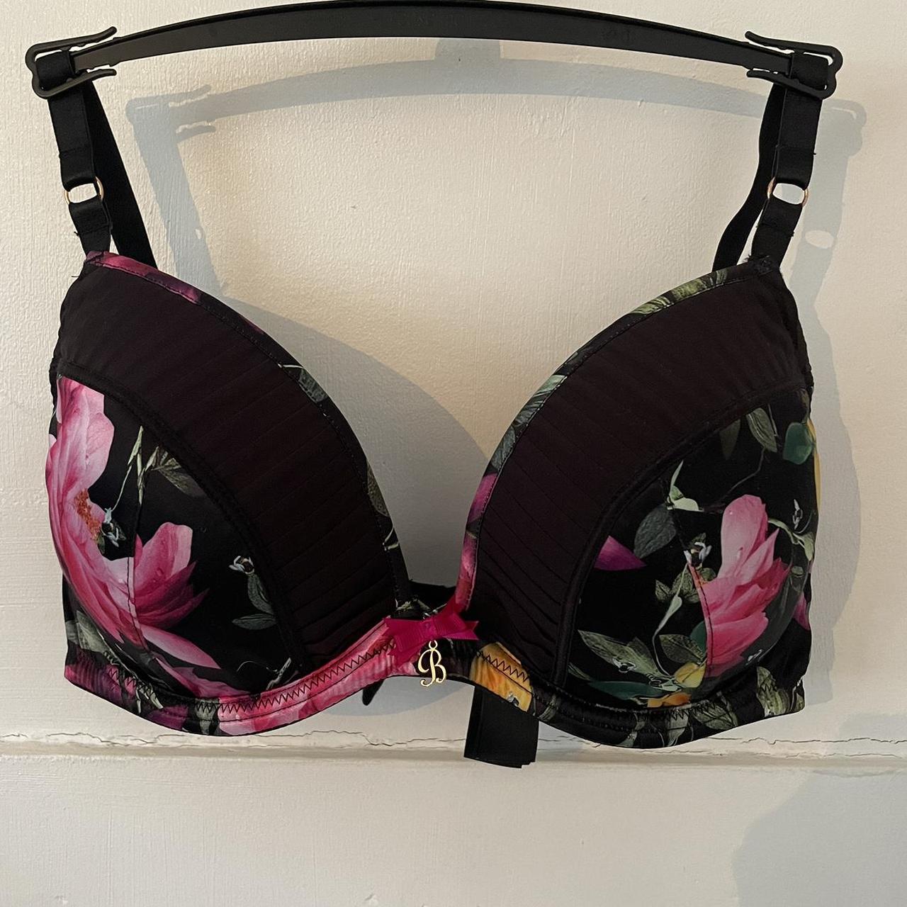 Ted Baker Floral Bra. Size 36DD. Only worn once. - Depop
