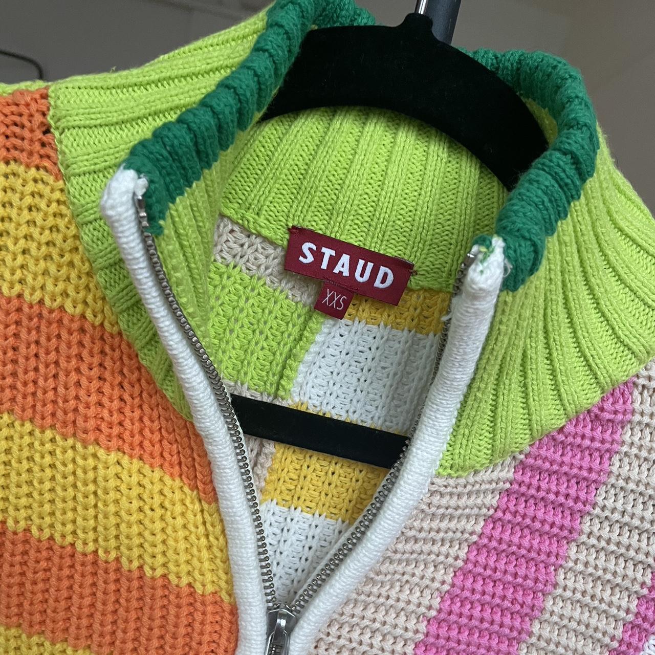 STAUD - Hampton Sweater Capri Striped... - Depop