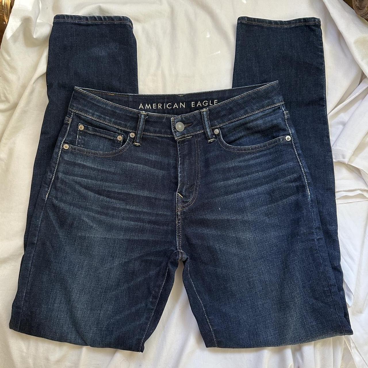 American eagle men’s air flex jeans size 30x34. Like... - Depop
