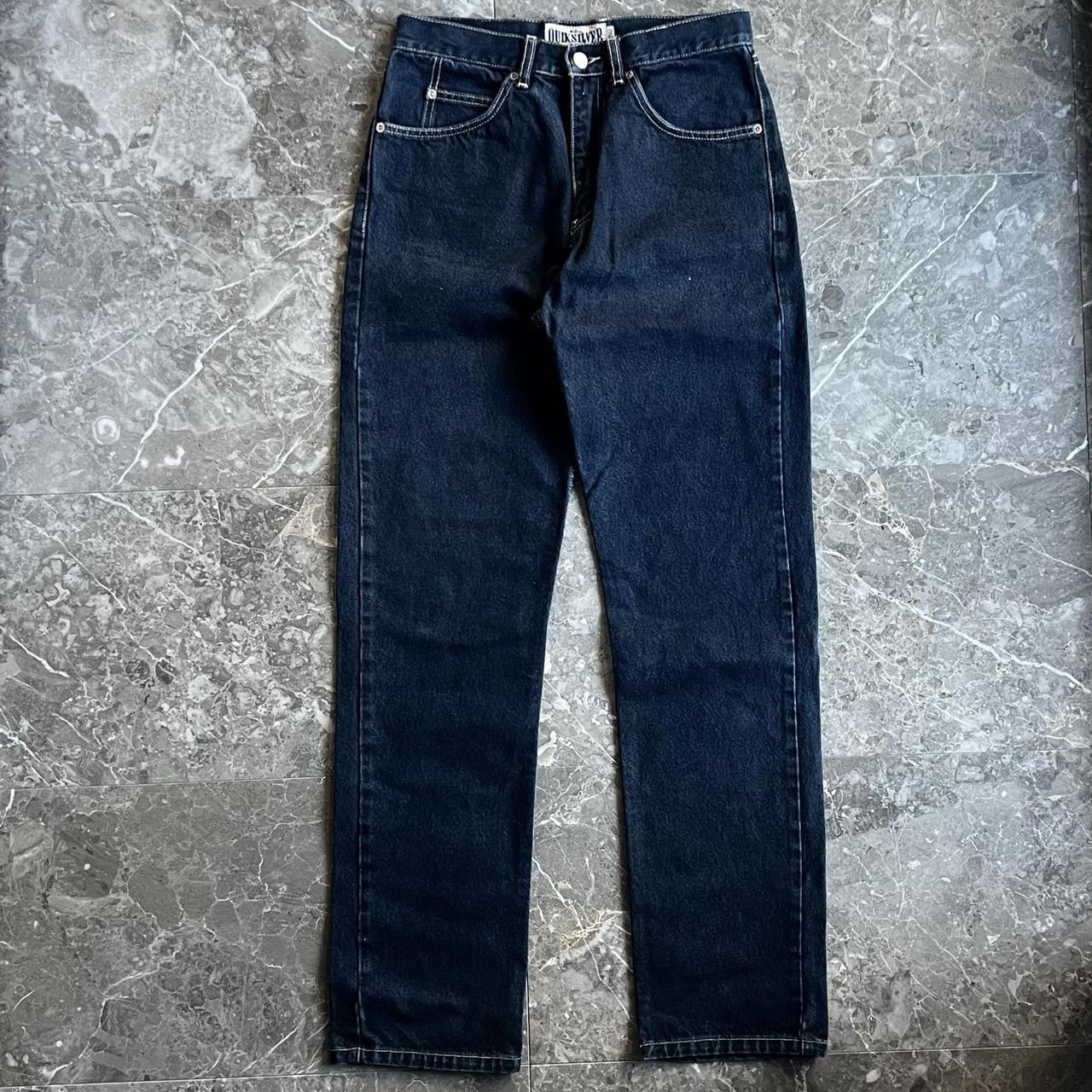 Vintage quicksilver denim jeans... - Depop