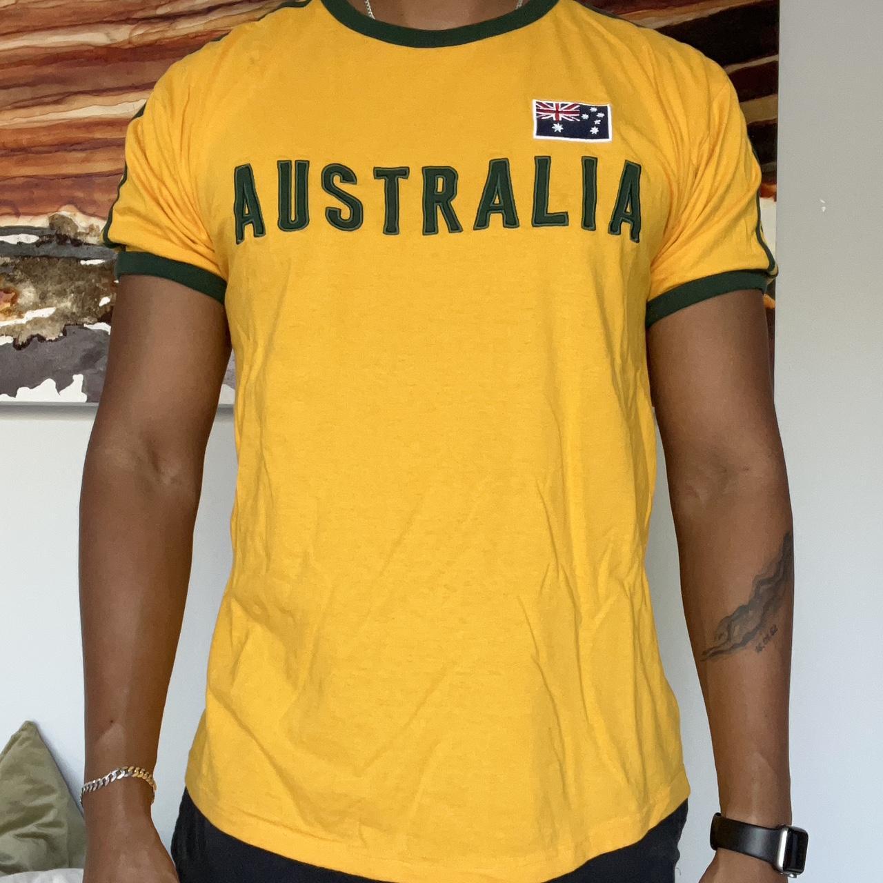 Aussie ringer T Model measurements to help with... - Depop