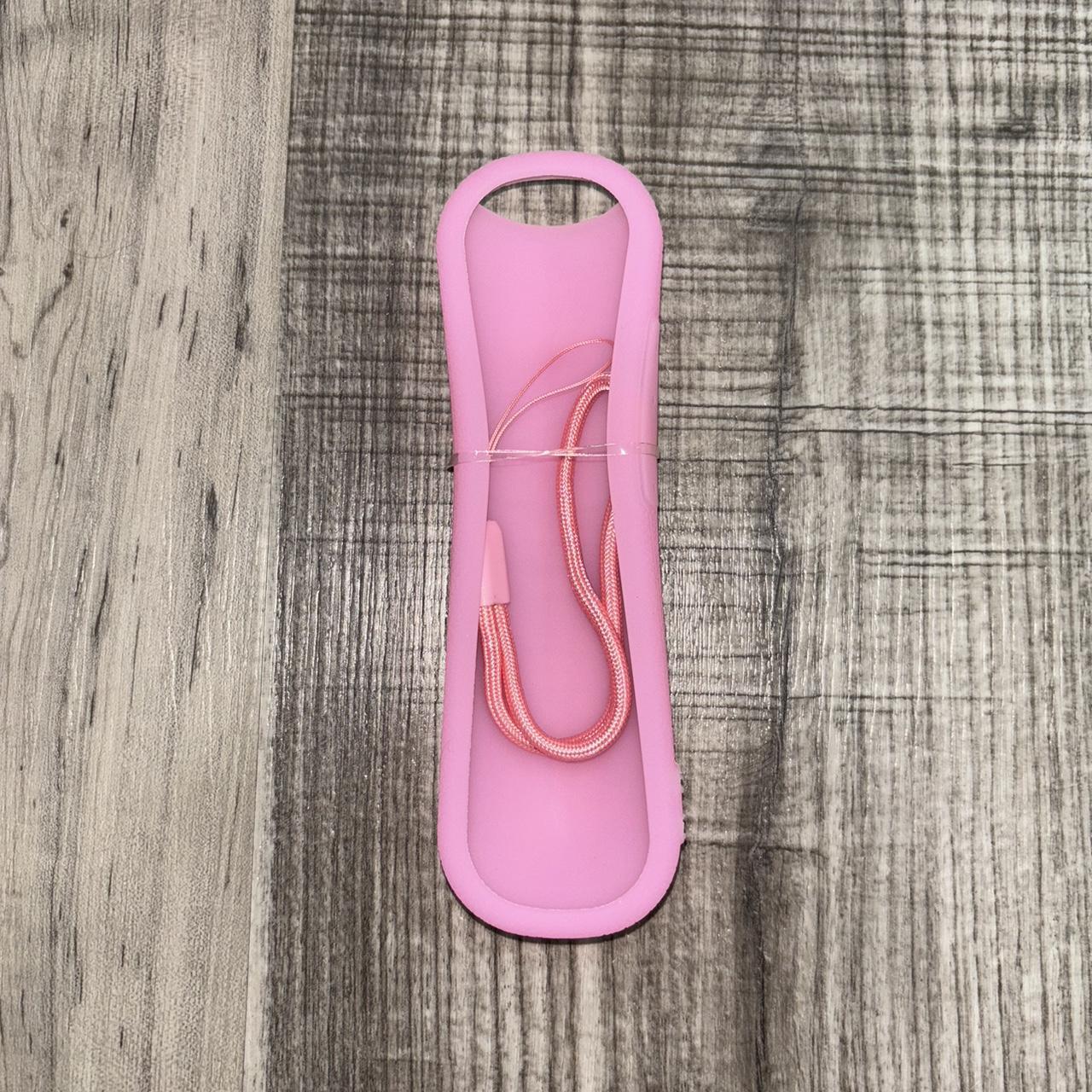 pink silicone roku tv remote cover !! ☮️shipping... - Depop