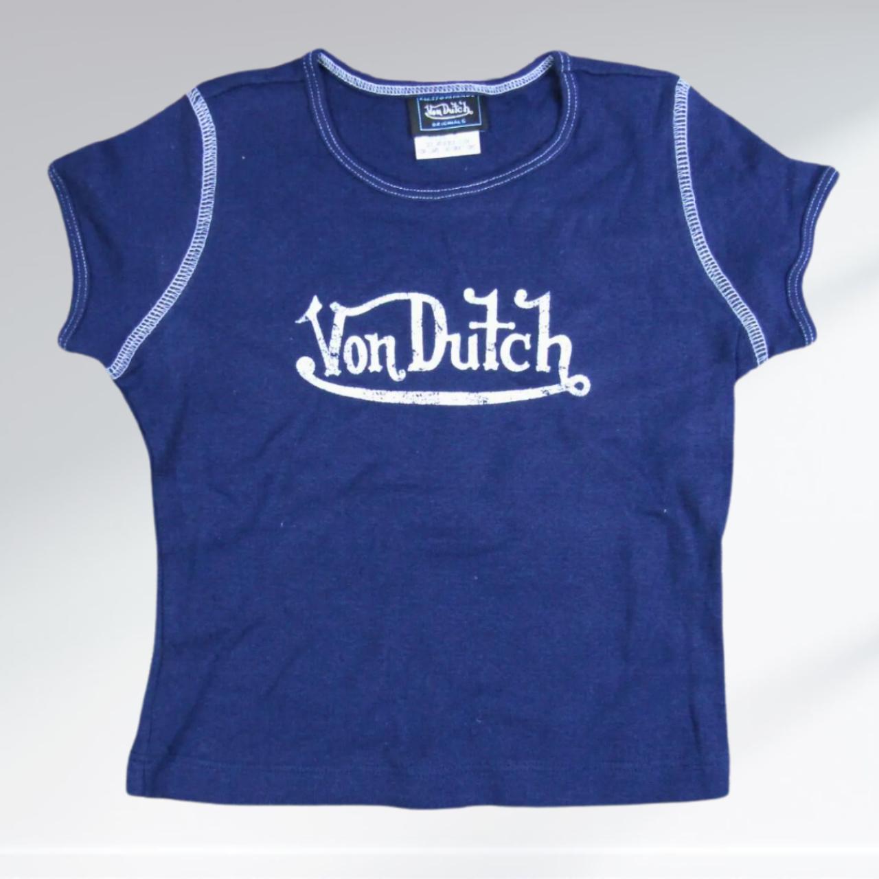 Vintage Von Dutch - Contrast stitch graphic baby... - Depop