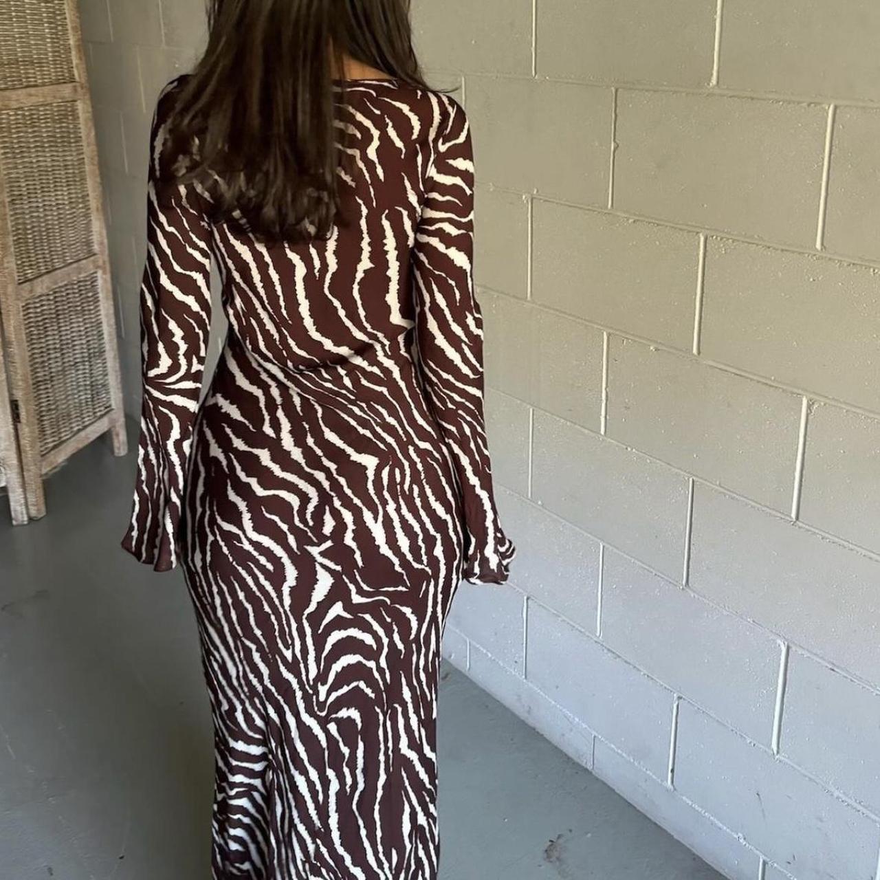 Realisation Par the Gia animal print maxi dress. - Depop