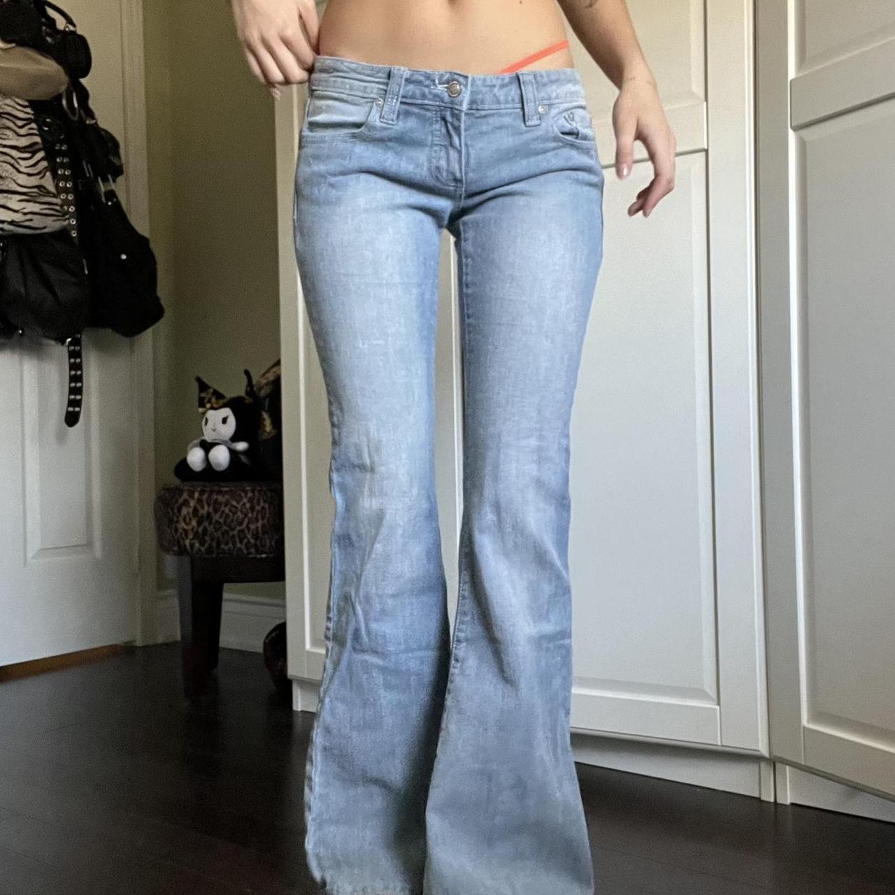 Stunning flare low rise jeans Super nice fit, and... - Depop