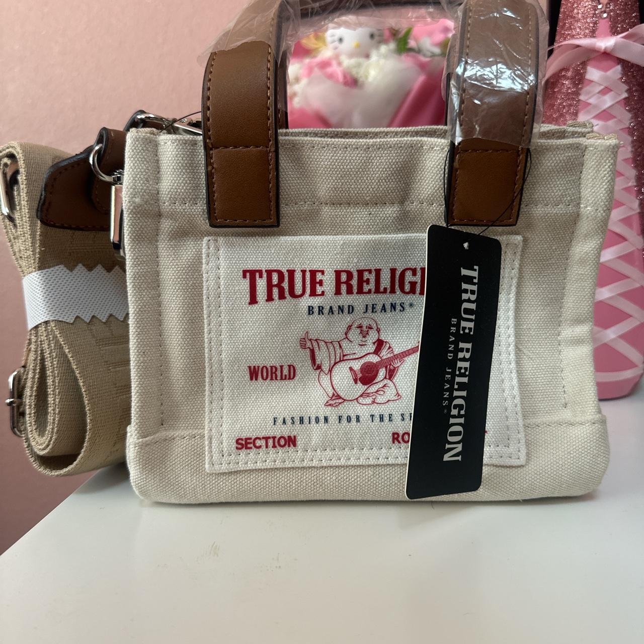 Mini true religion purse Comes with extra long... | Depop