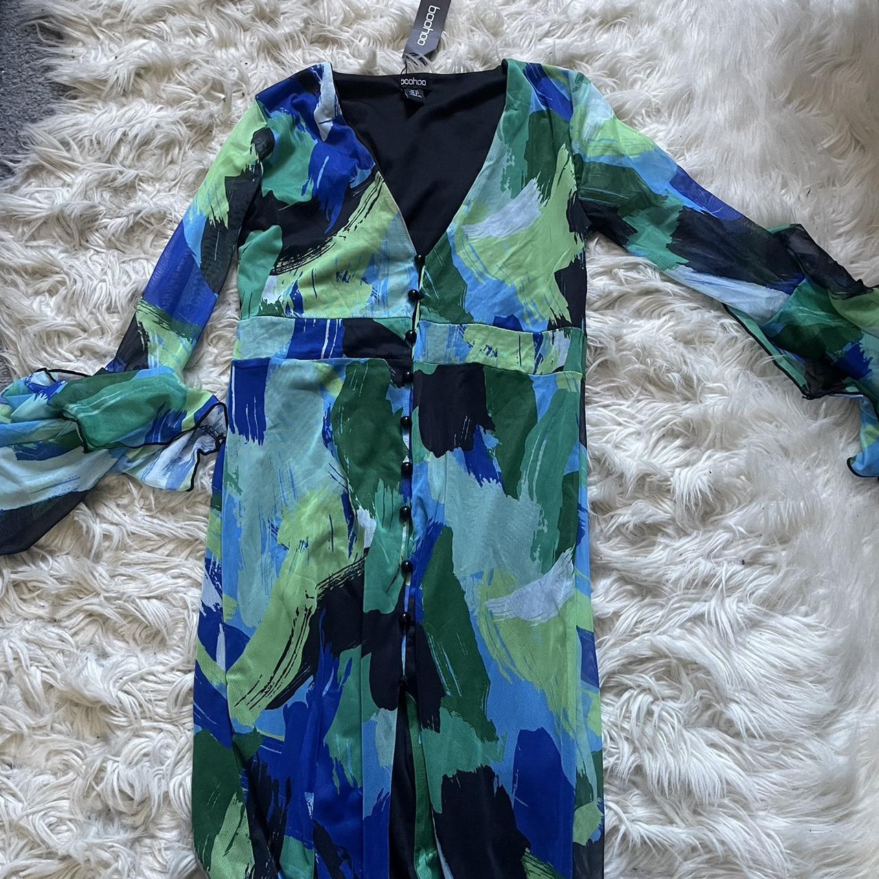 Brand new Boohoo dress never worn with tags #boohoo... - Depop