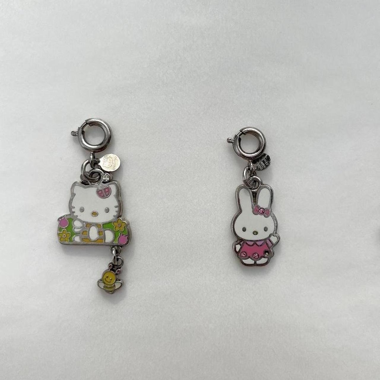 Set of vintage Sanrio charms, Hello Kitty bumblebee... - Depop