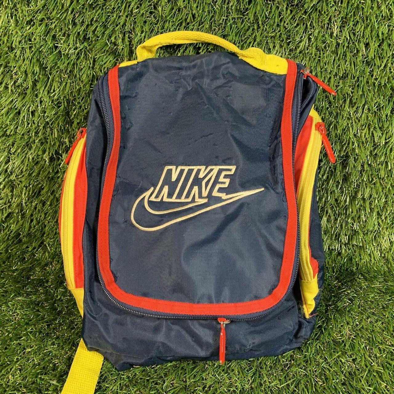 Vintage NIKE Backpack Rucksack Retro 90s Y2K Small... - Depop